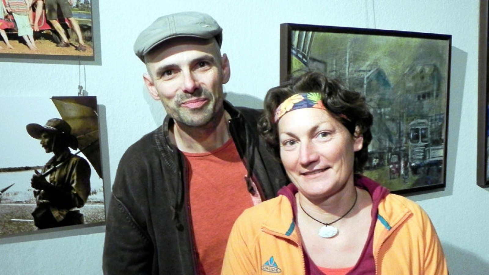 Ausstellungsjahr in der Moritz-Klinik beginnt: Barbara Vetter und Ralf ...