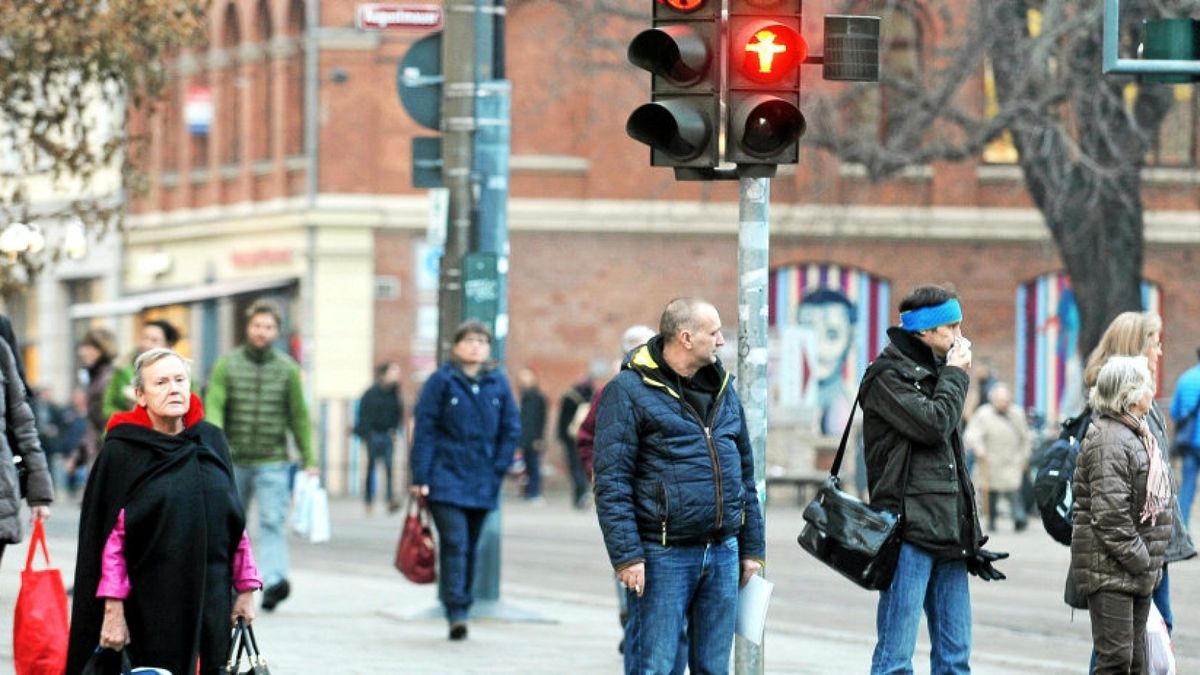 Gehen oder stehen? Rote Ampel sorgt für Aufregung