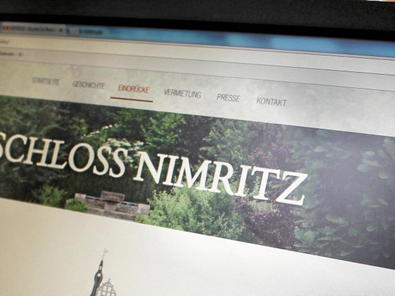 Schloss Nimritz jetzt im Internet zu finden