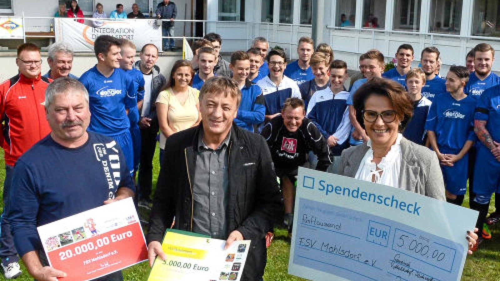 FSV Mohlsdorf erhält 25 000 Euro Fördermittel