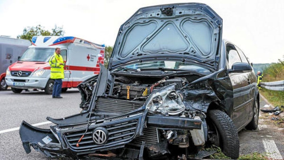Vier Verletzte bei Unfall auf A4 – Vollsperrung wieder aufgehoben