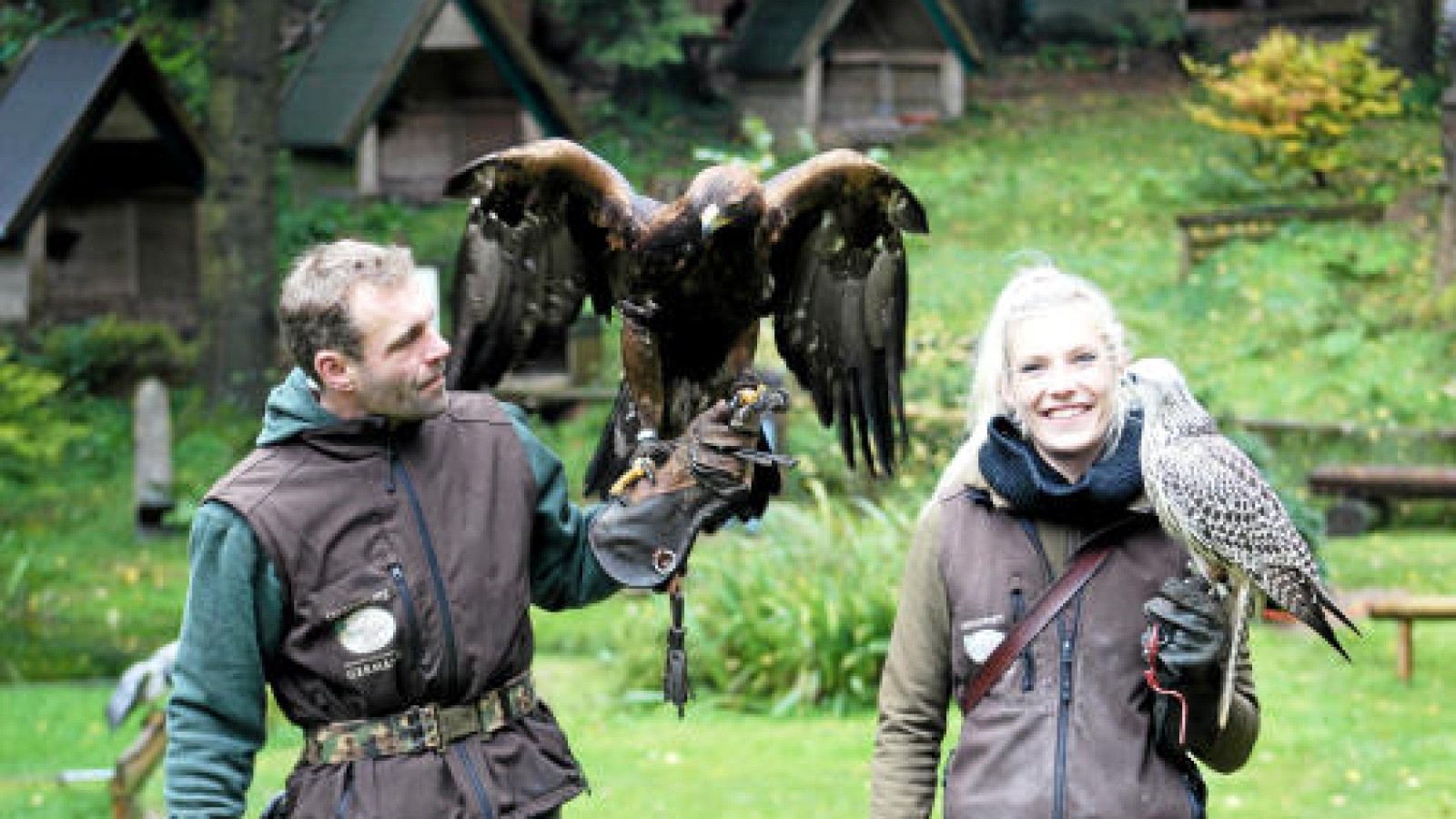 Herbstfest in der Falknerei und Greifenwarte Schubach bei Ruhla