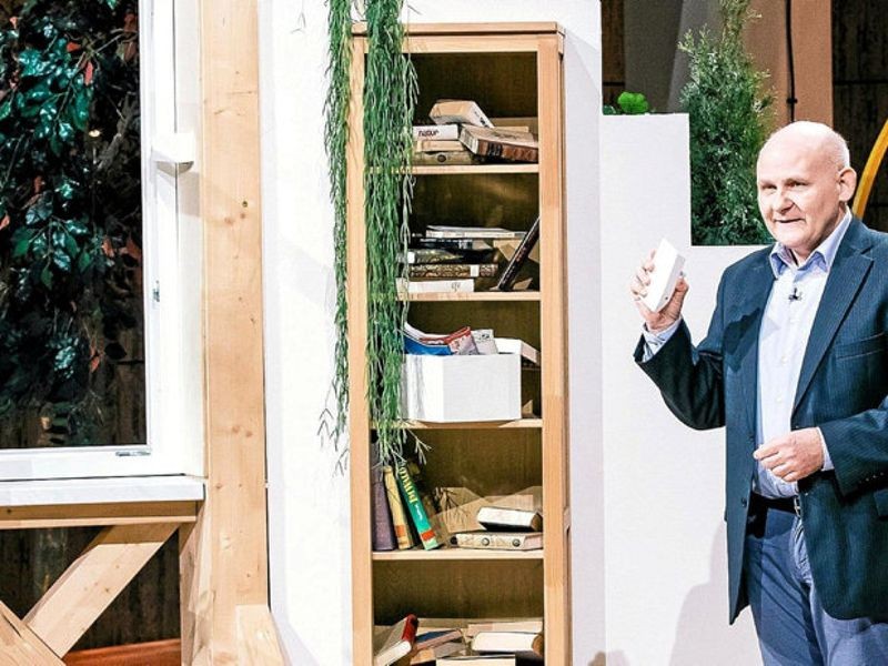 Mit dem „Fenster-Schnapper“: Detlev Sommer aus Jena in der „Höhle der ...