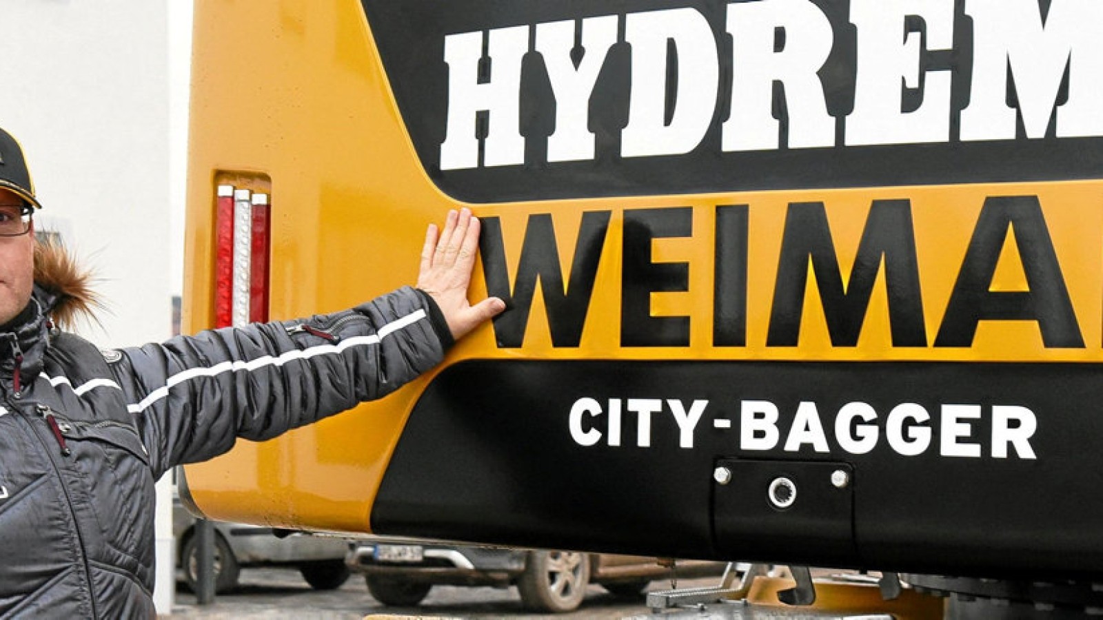 Ein neuer Weimar-Bagger ergänzt die Fahrzeugflotte der Firma Pfaffe