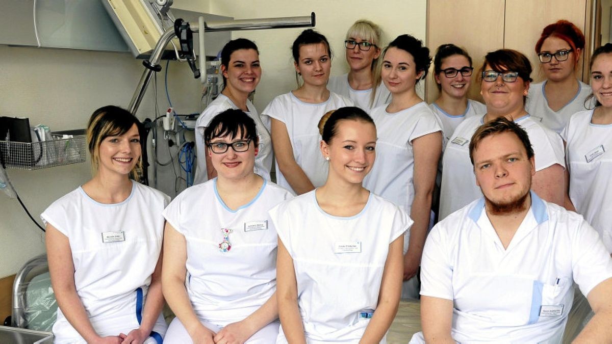 Azubis übernehmen Verantwortung für eine Station im Schleizer Krankenhaus