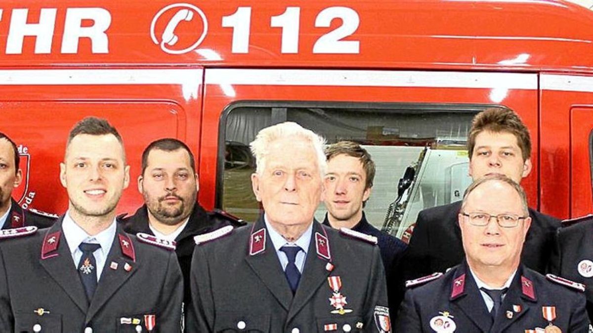 Heinz Glätzer für 70 Jahre geehrt