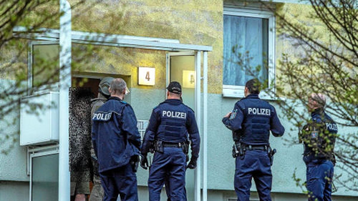 SEK-Einsatz in Erfurt