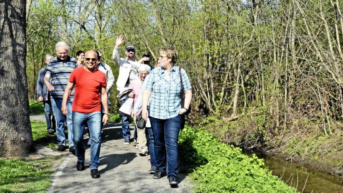 Schulweg am Bach im Erfurter Rieth wird beleuchtet