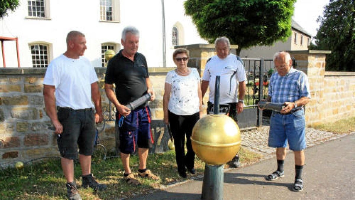 Korbußens Wetterfahne ist zurück