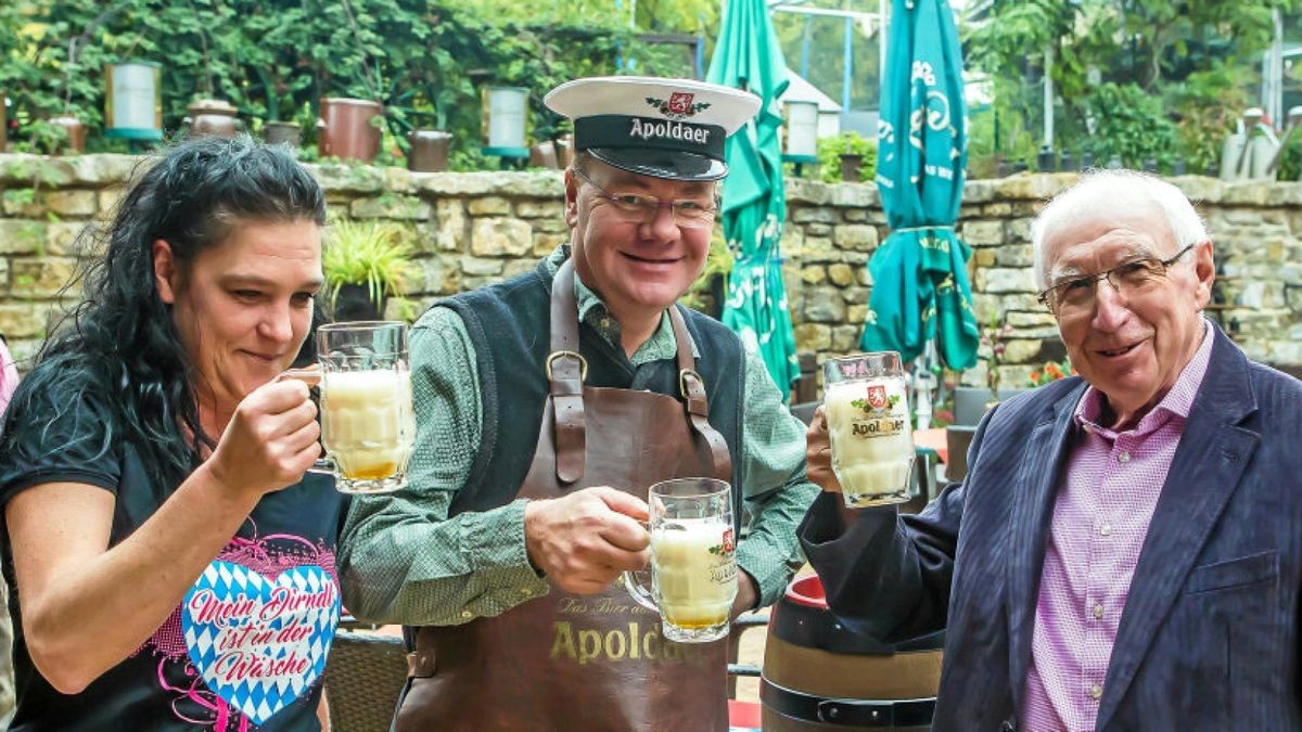 Blau-weiße Geselligkeit in Ramsla