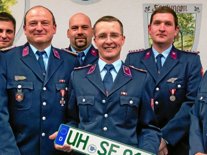 Feuerwehrchefs in Ämter eingeführt