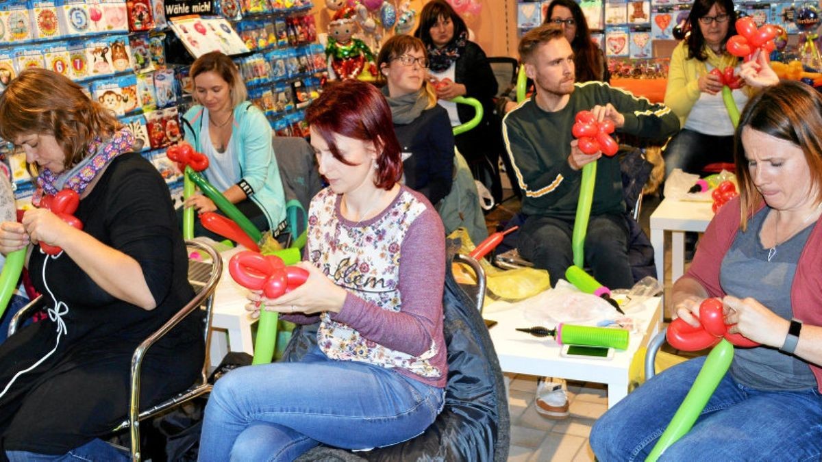 Hub, Babbel, Loop, Pinsch: Workshop für Ballon-Modellieren in ...