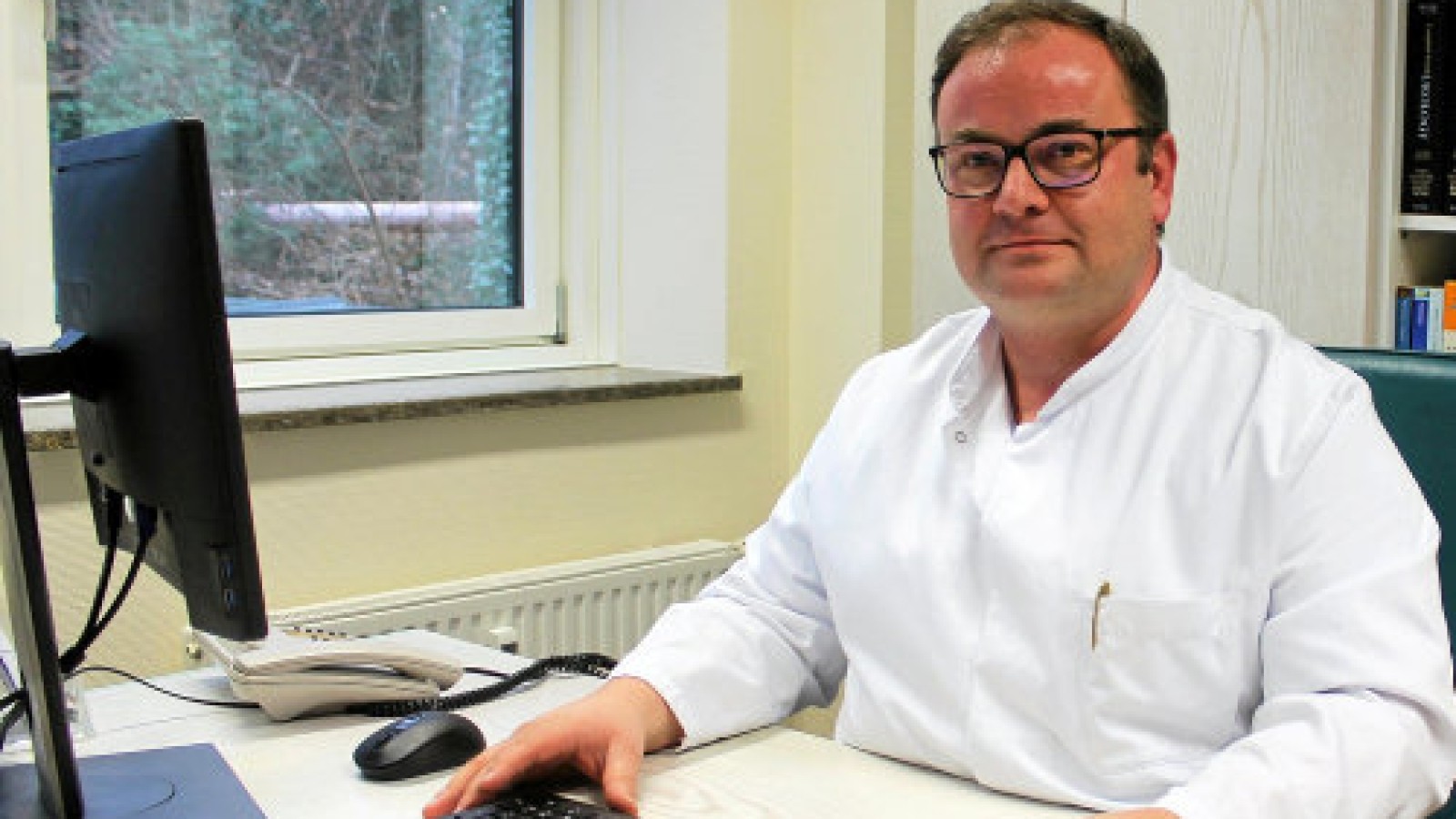 Urologe Norbert Geiling hat Anfang Dezember die Praxis in Gera übernommen