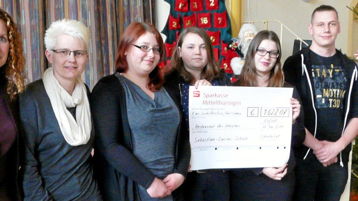 Erstmals im Restaurant des Herzens mitgearbeitet