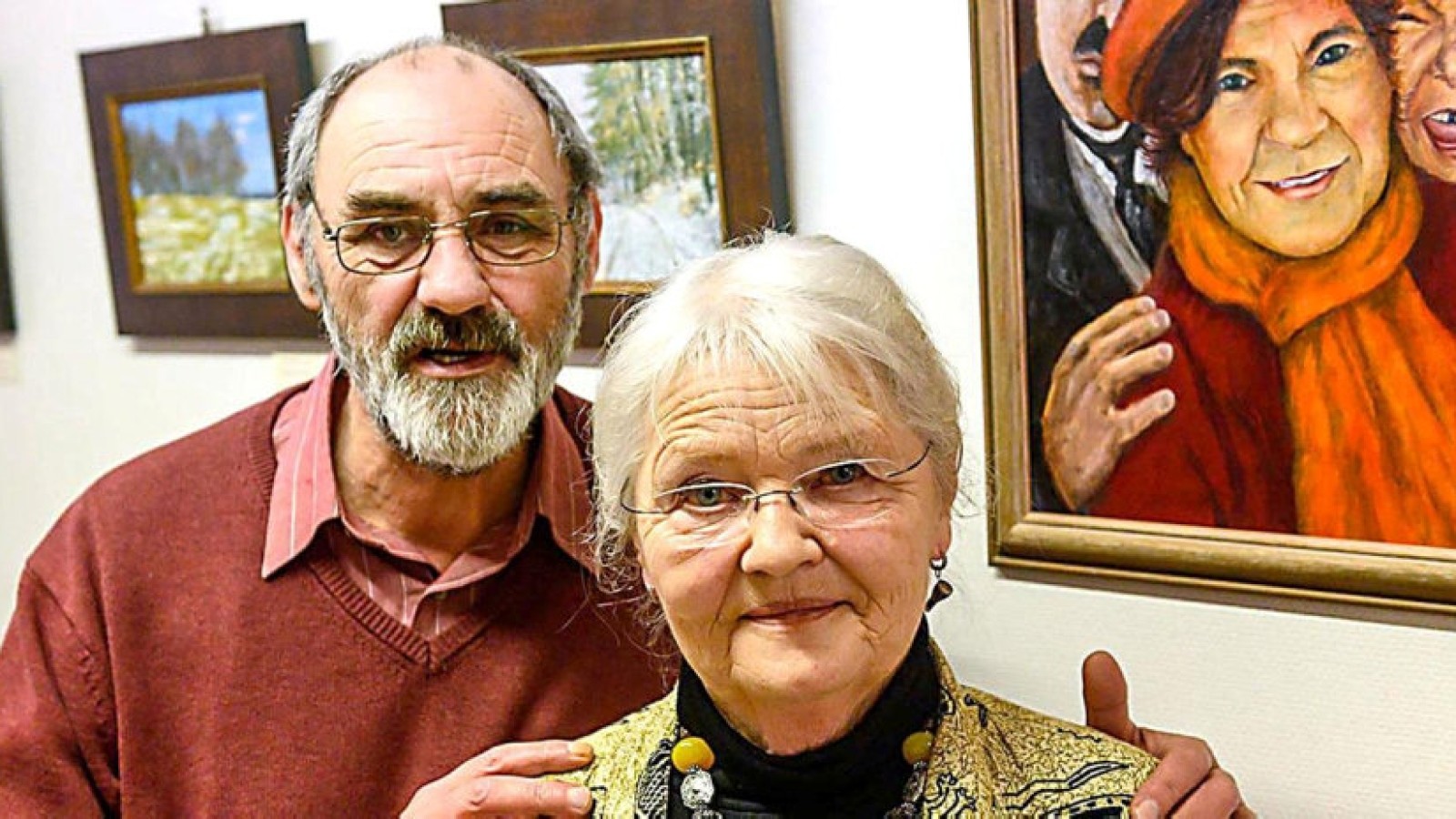 „Malerei x 2“ zeigt Werke von Erwin und Lisa Hofstetter