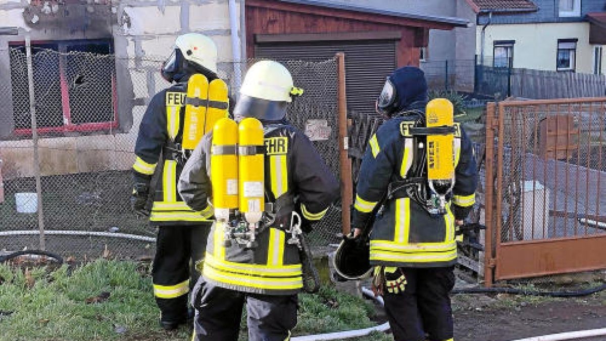 Ein Verletzter und 5000 Euro Schaden bei Brand in Auleben