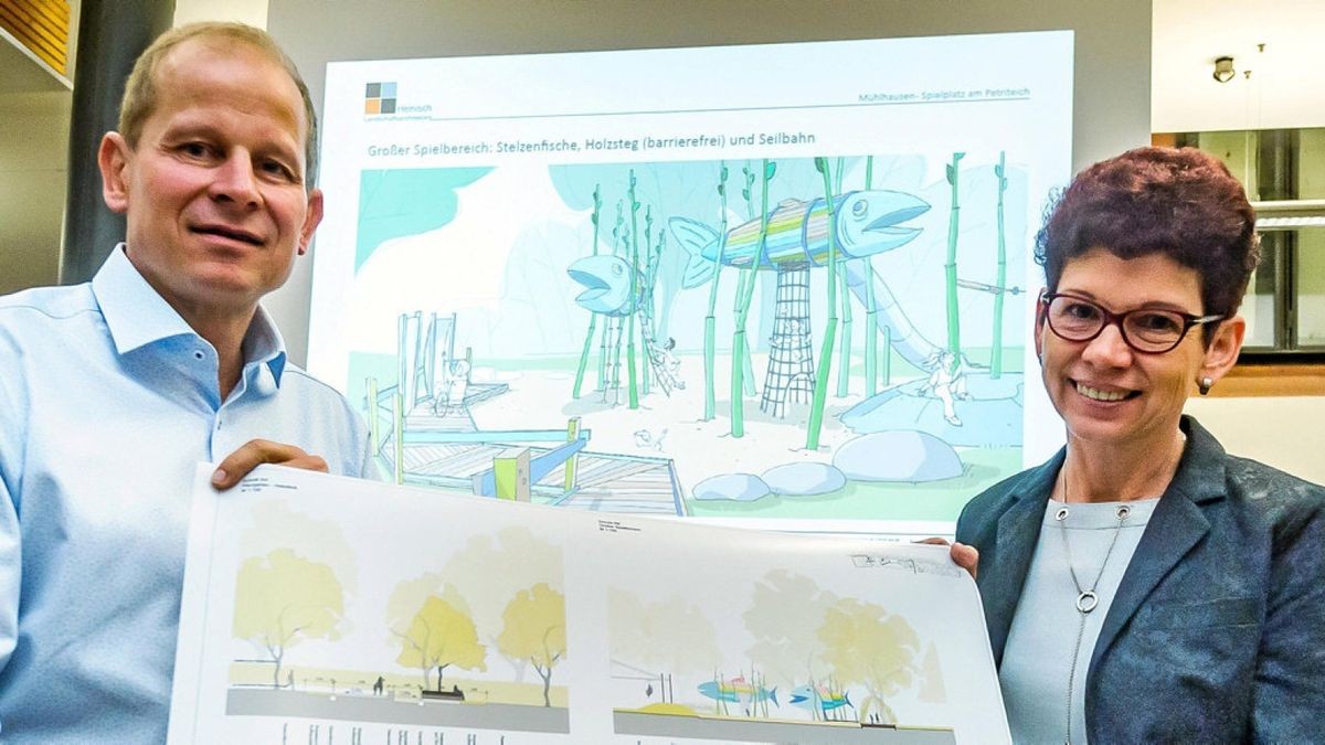 Mühlhausen: Wasserspielplatz soll an den Petriteich kommen