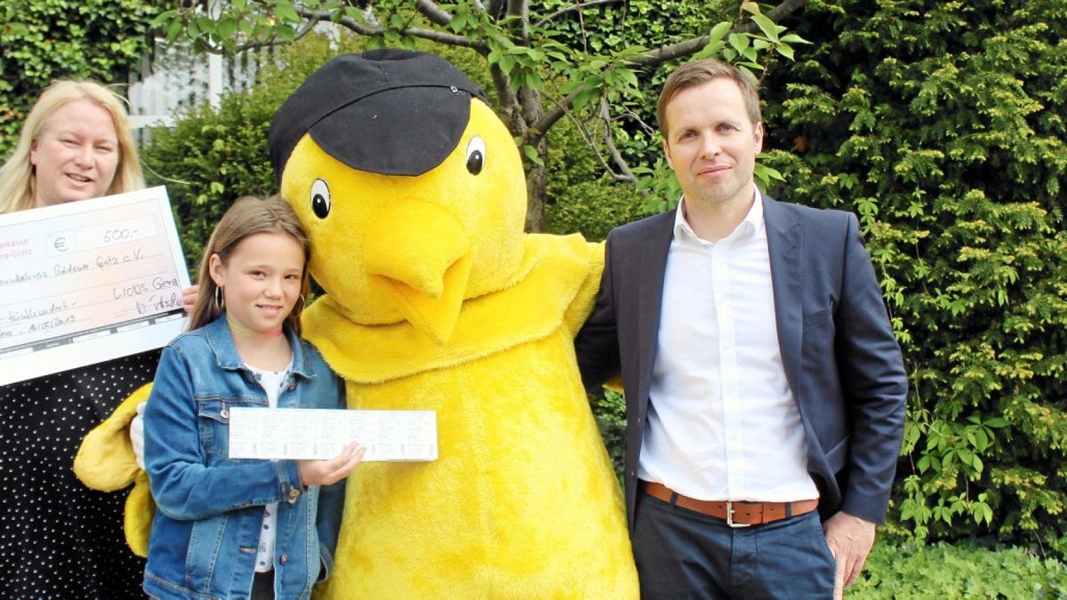 Freundeskreis Goldener Spatz erhält 500 Euro