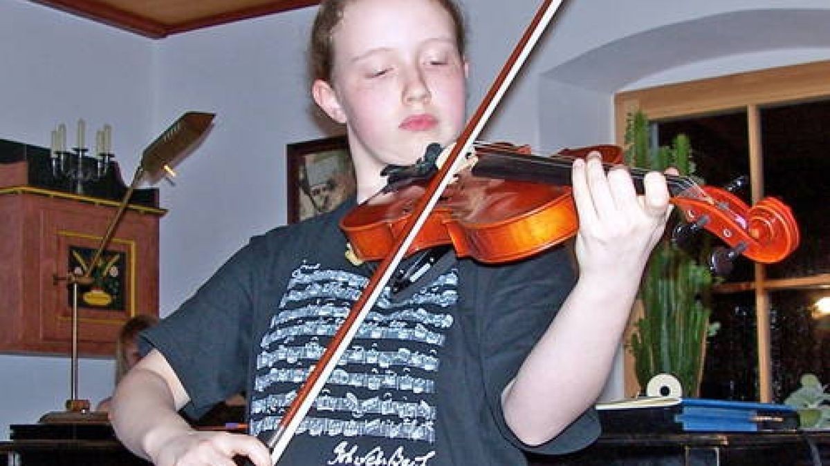 Auch Familie Wetzel lud ein zur langen Nacht der Hausmusik