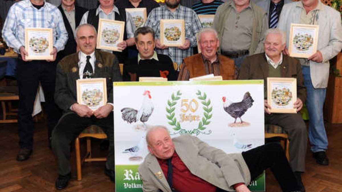 Rassegeflügelzuchtverein Volkmannsdorf feiert 50-jähriges Bestehen