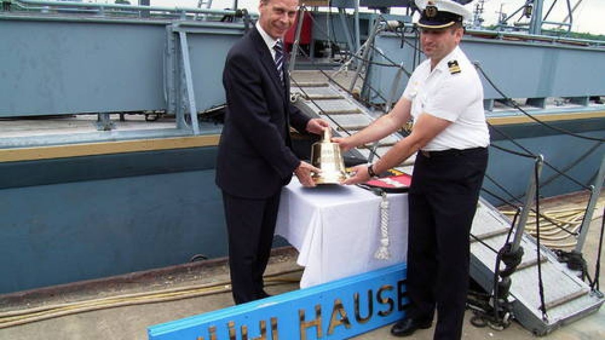 Die Mühlhausen , das frühere Patenschiff der Stadt, wird nicht verschrottet