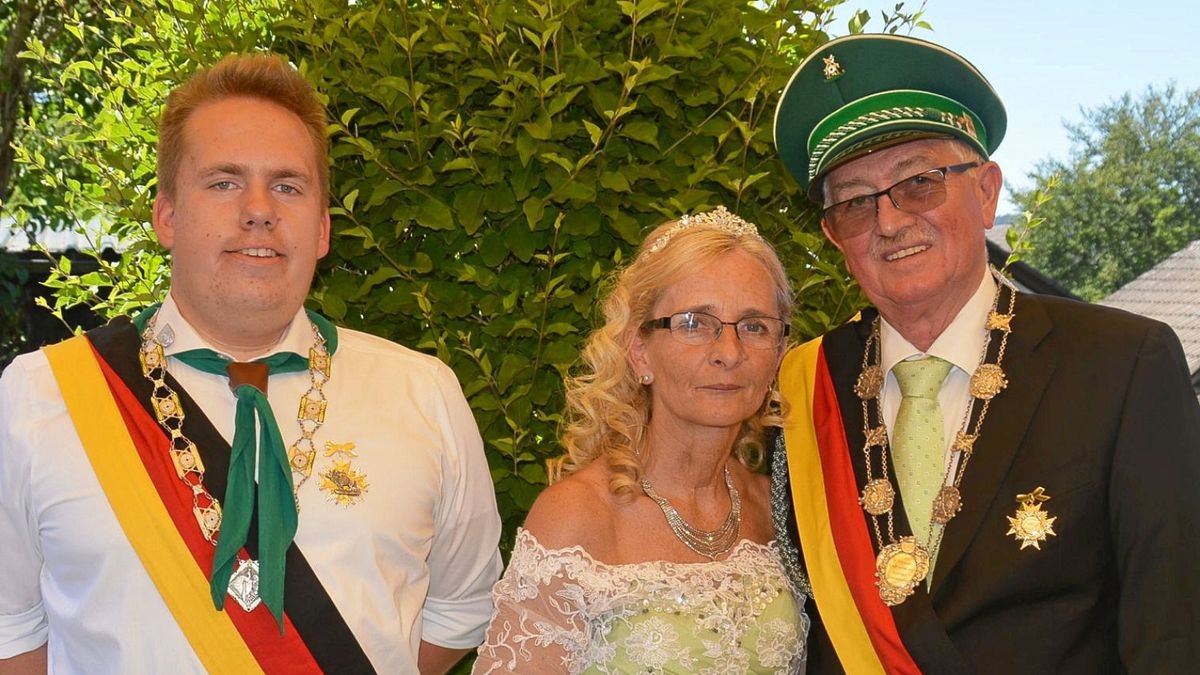 Königskette im Jubiläumsjahr für Hubert Menne