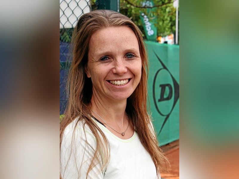 Tennis-Profi Anne Schäfer: „Hier sind sehr gute Spieler dabei“