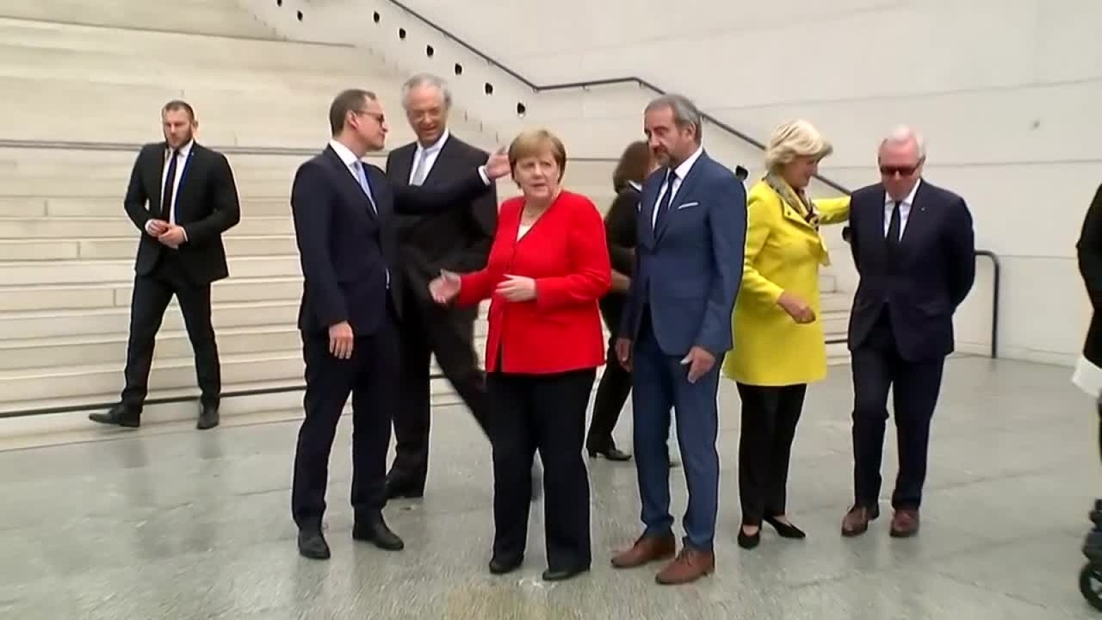 Merkel eröffnet James-Simon-Galerie