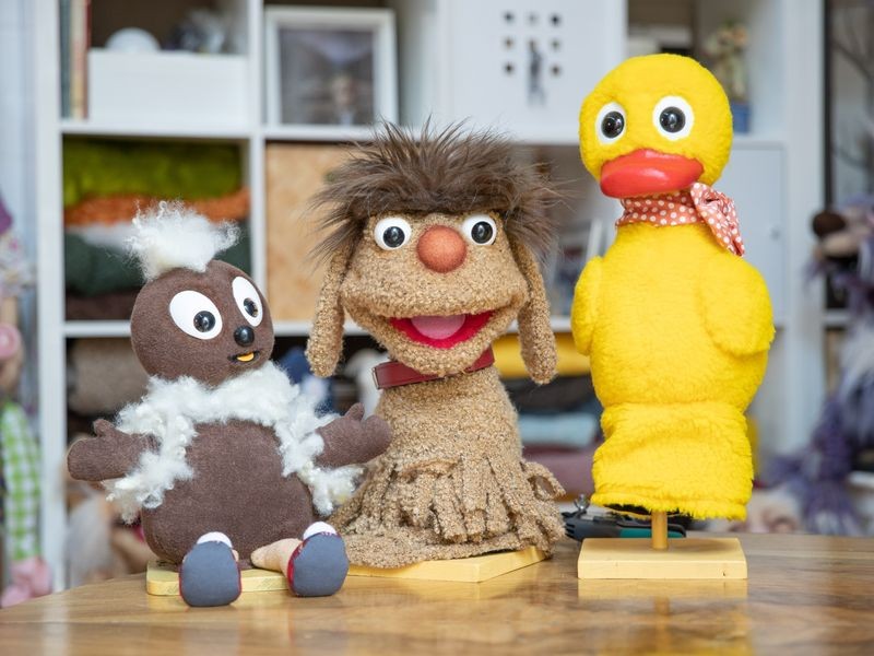 Besuch beim Figurenbauer: Neues Leben für Pitti, Moppi und Schnatterinchen