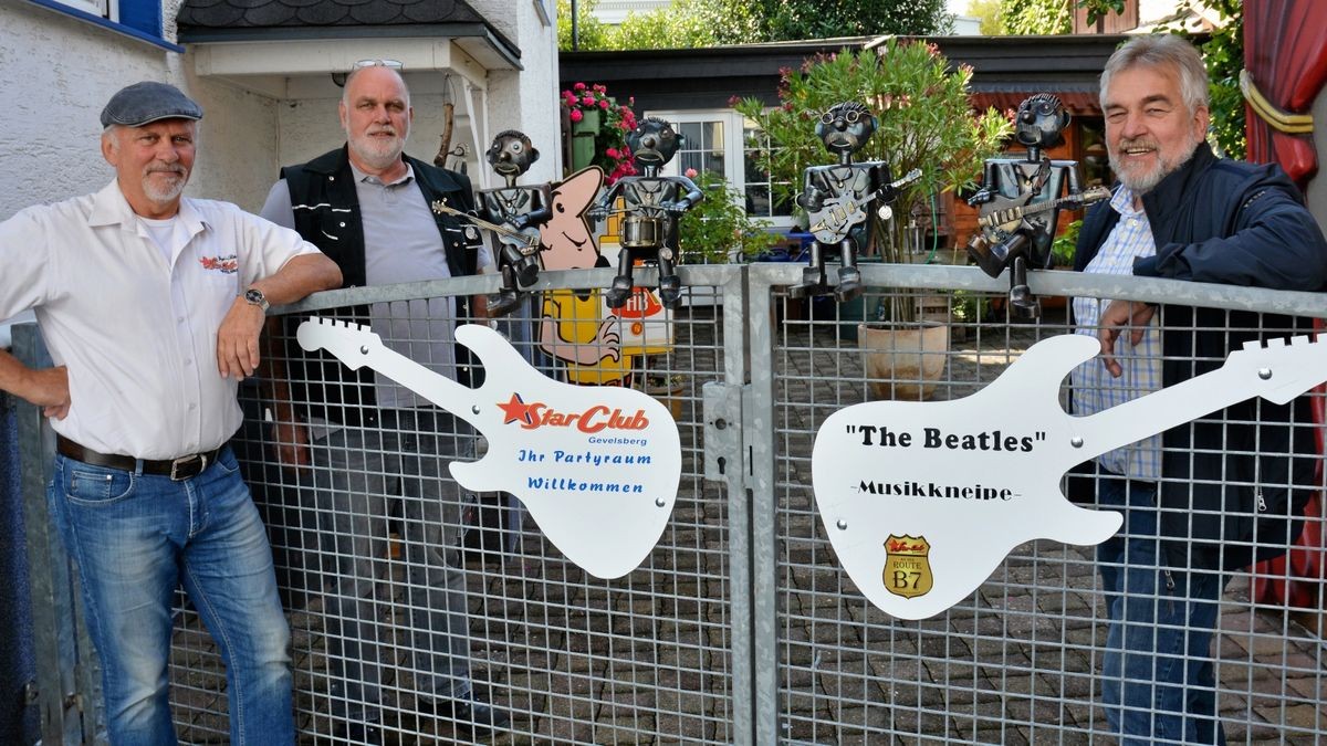 „The Beatles“ zieren Eingang des Starclubs Gevelsberg