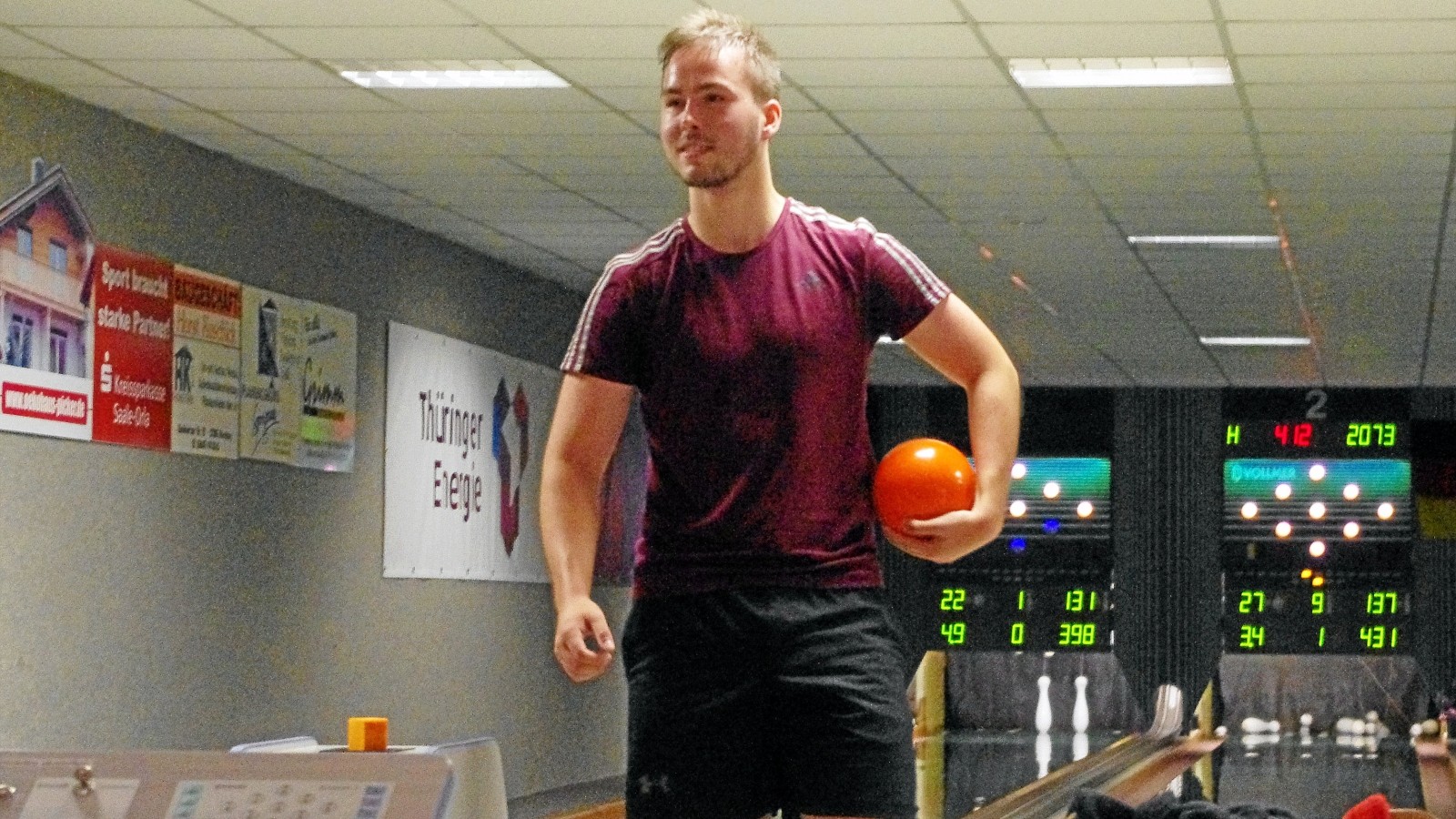 Axthelm im Test gleich mit Bahnrekord