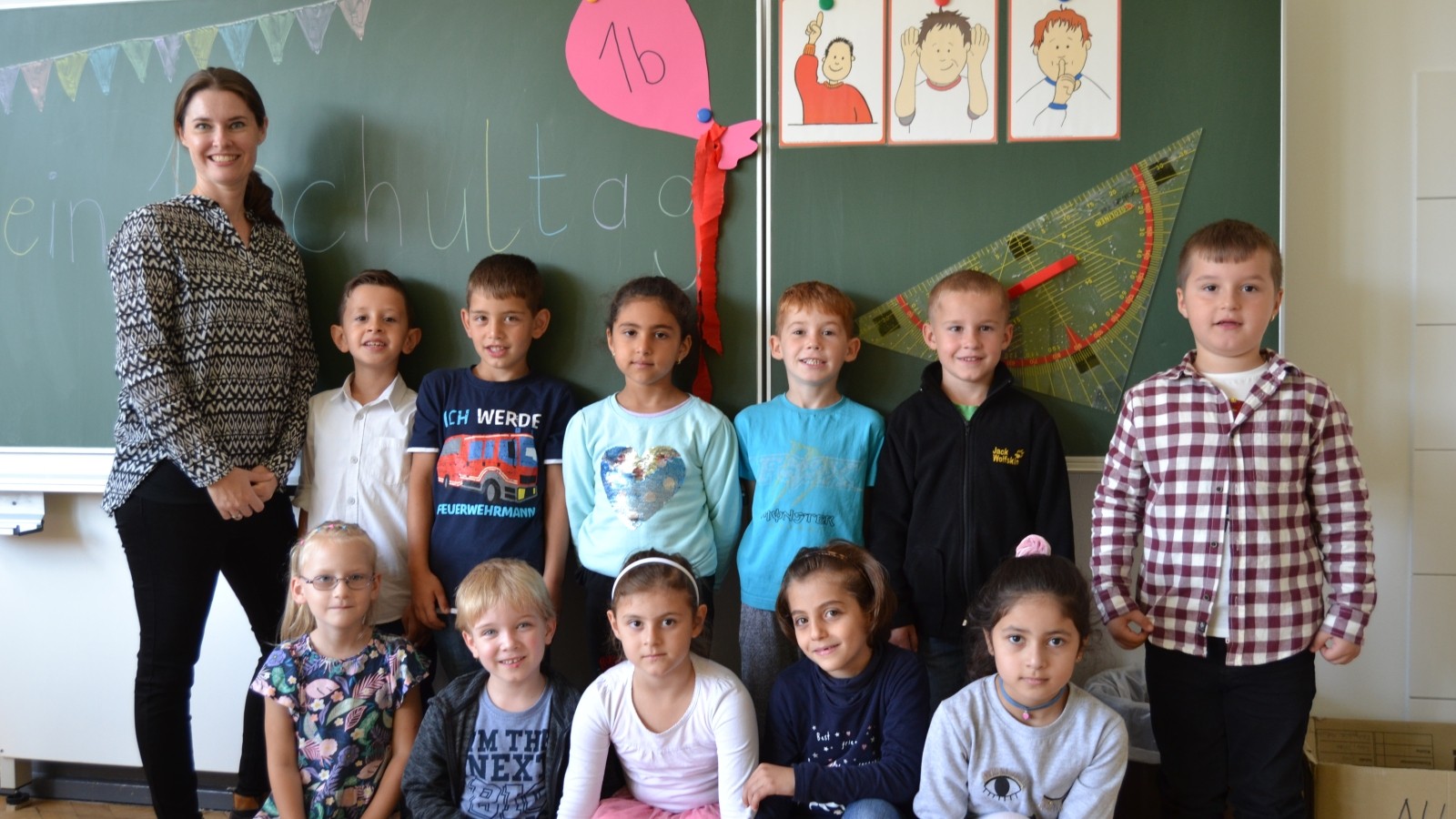 Die Erstklässler aus der Stadt Salzgitter