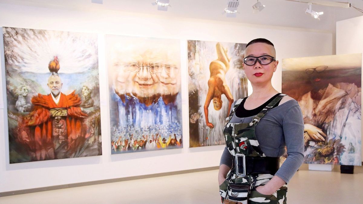 Jiny Lan verschifft ihre „Malerfürsten“ nach Venedig