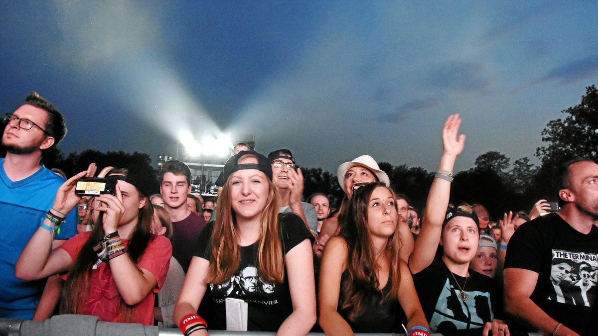 Fanta Vier heizen beim Musiksommer in Apolda ein