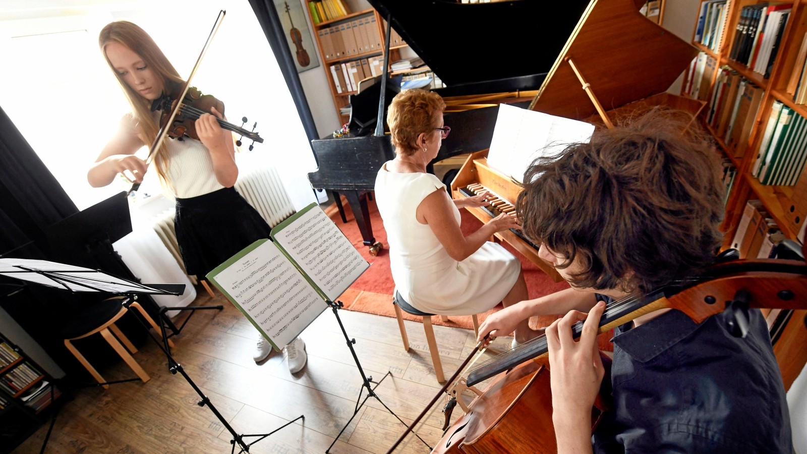 Streicher-Atelier von Georg Michel in Haldern eröffnet