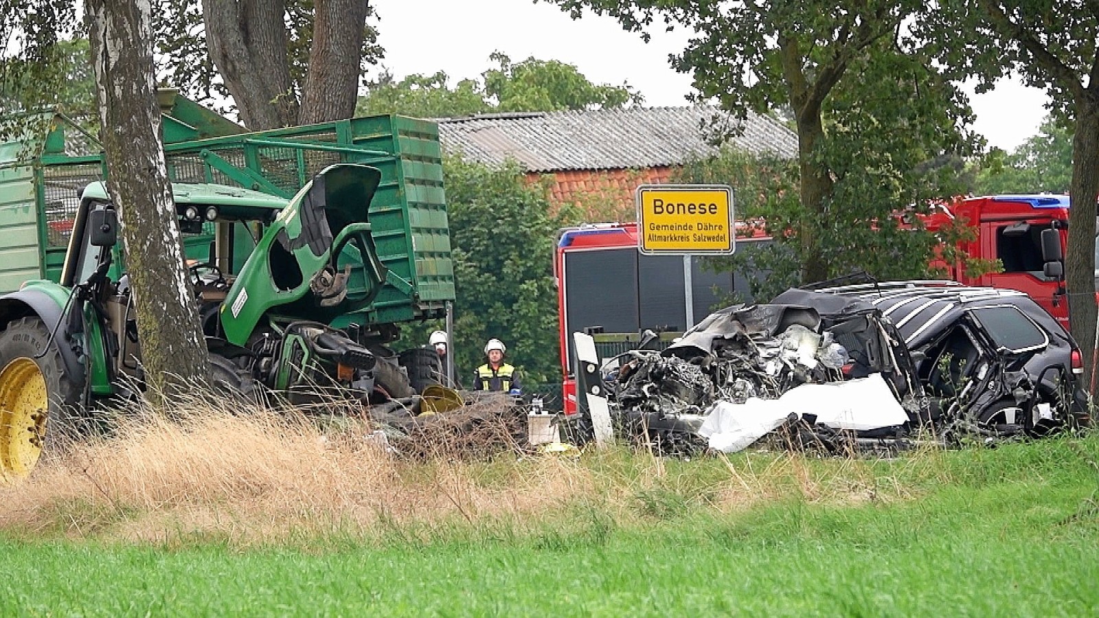 Ein Toter und mehrere Verletzte bei Unfall im Kreis Salzwedel