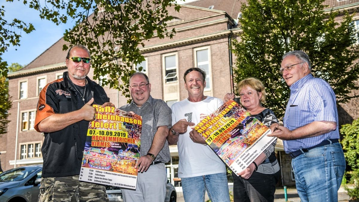 Rheinhauser Kirmes beginnt: vier Tage Rummel auf dem Markt