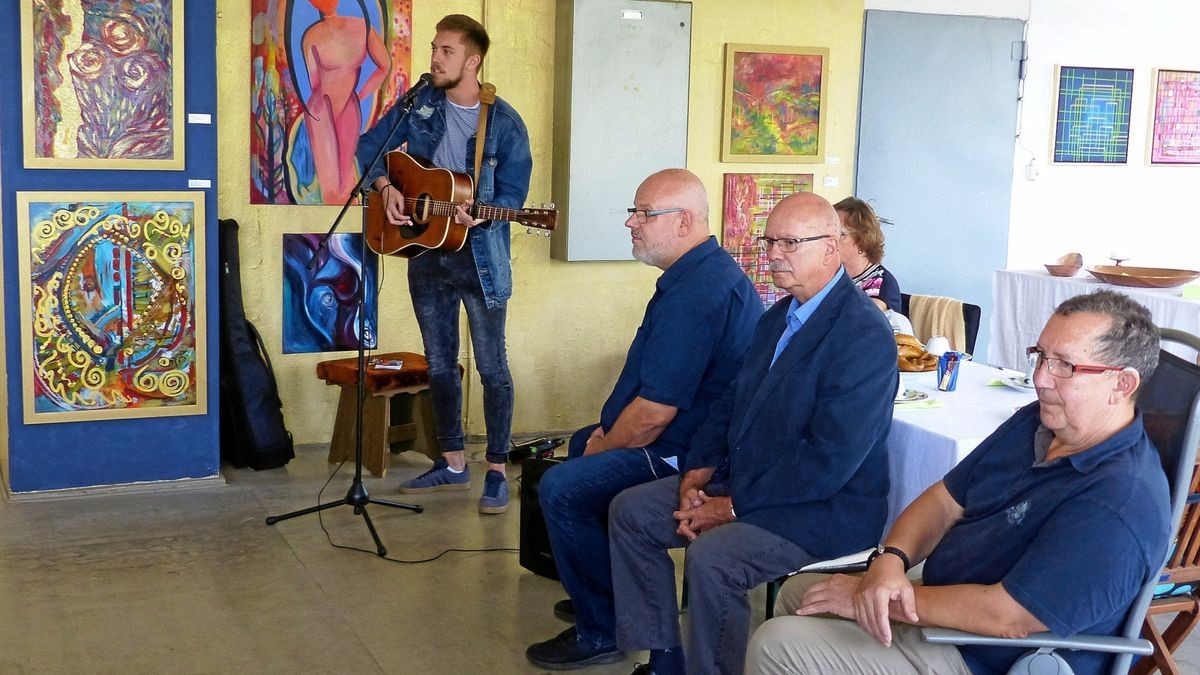 Vernissage „Abstraktion – Spektrum in der Kunst“ in Egelsdorf