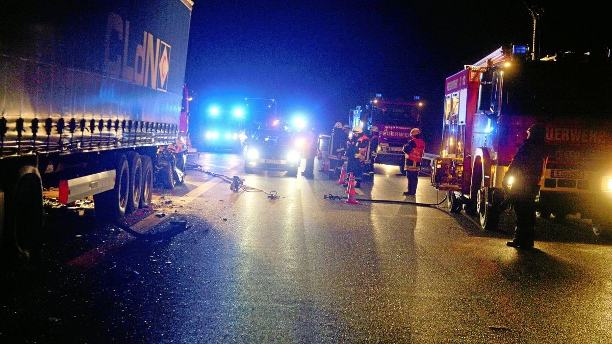 Lkw-Unfall auf A71 zwischen Arnstadt und Erfurt – Sperrung aufgehoben