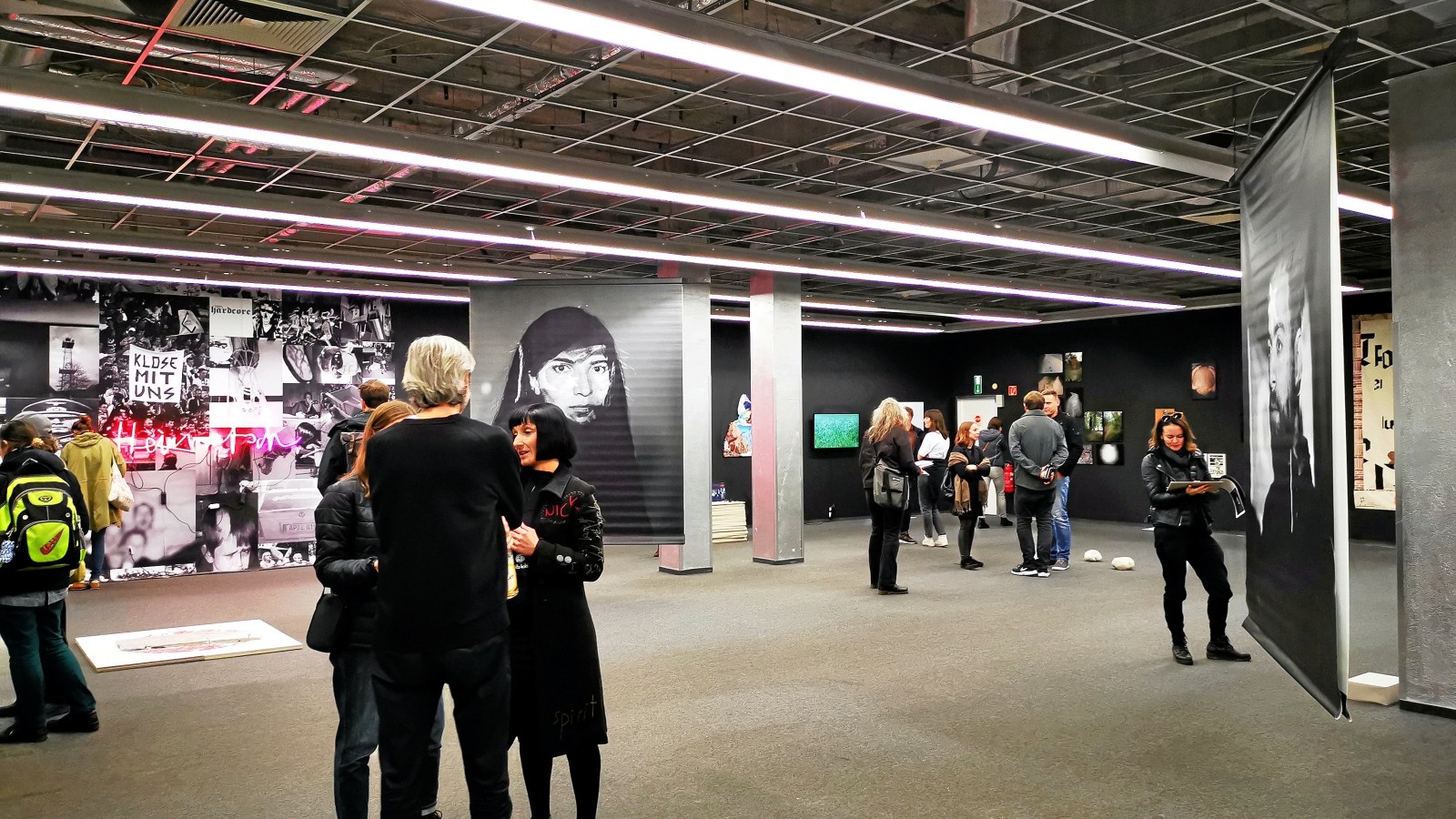 Klares Statement am passenden Ort in Erfurt-Rieth