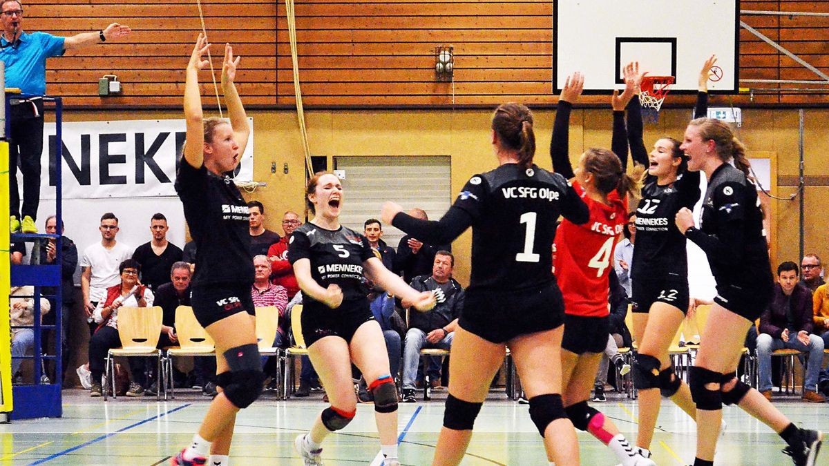 Endlich wieder Jubel beim VC SFG Olpe