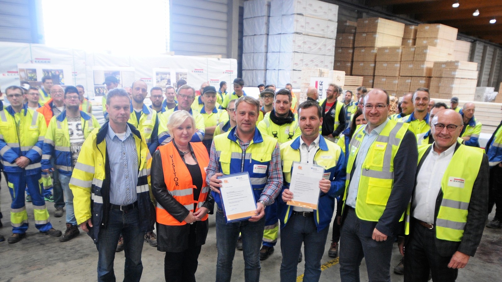 Egger-Sägewerk Brilon entwickelt neues Sicherheits-Konzept