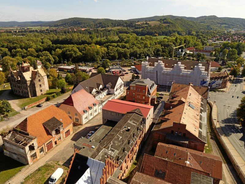 Wo einst Friedrich Adolf Richter sein Imperium führte