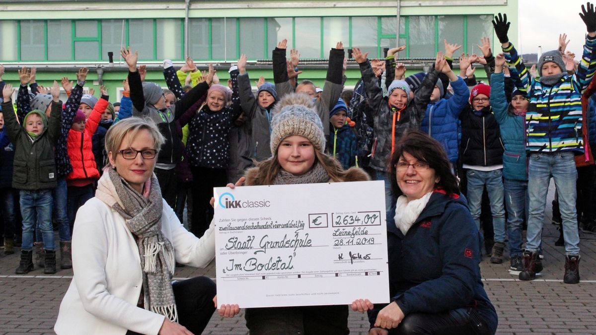 Grundschule in Großbodungen hilft Bewegung auf die Sprünge