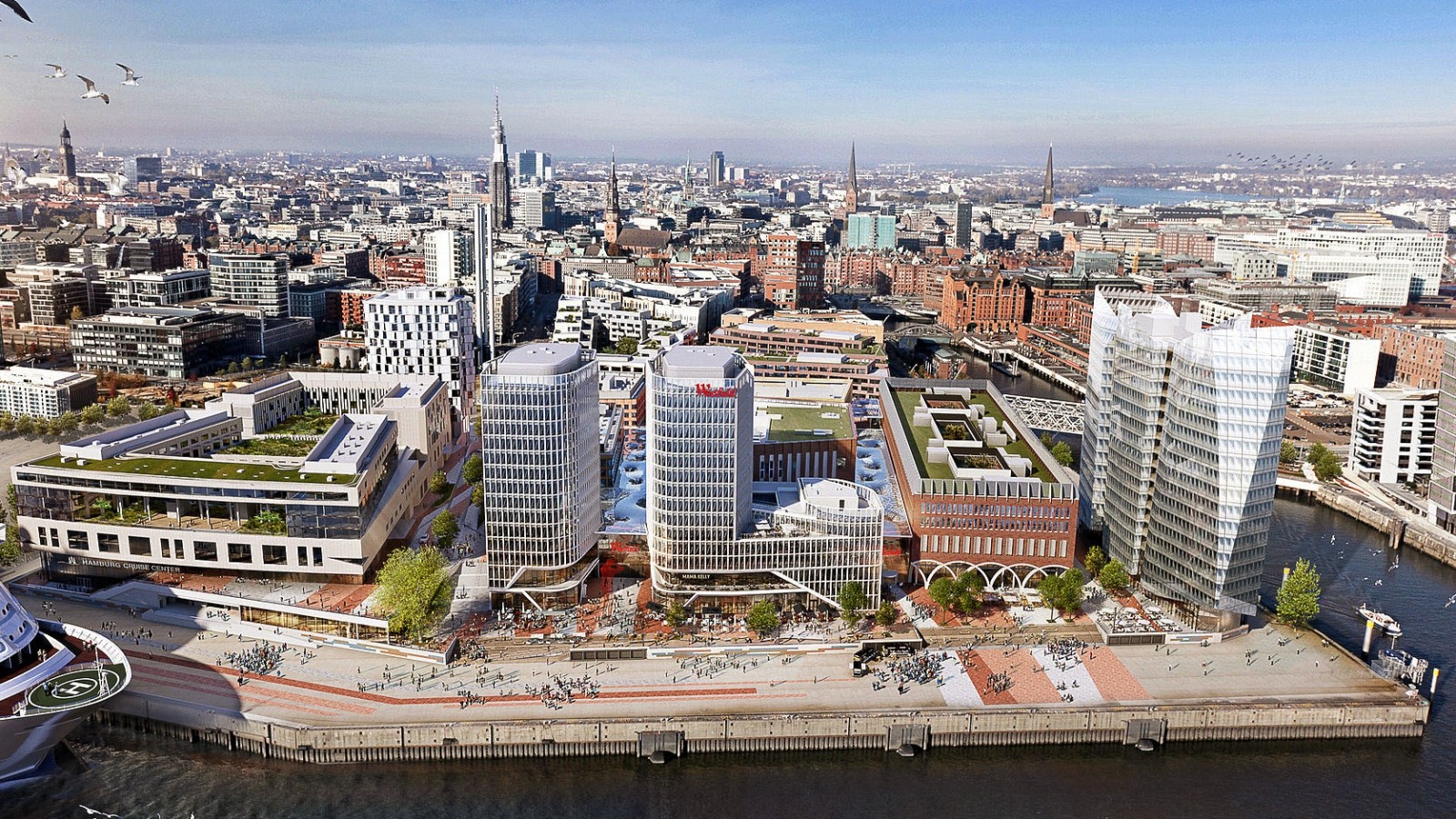 Überseequartier: Shell verlegt Deutschlandzentrale in die Hamburger ...