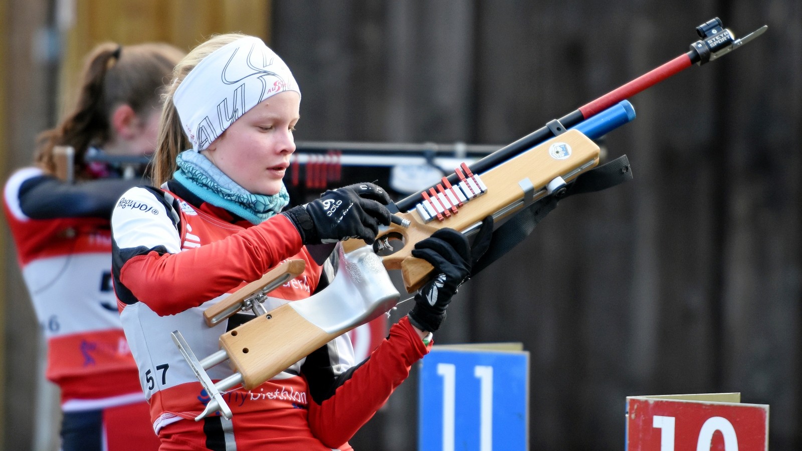 Biathletin Lisa Witten bestätigt in Obertilliach gute Form