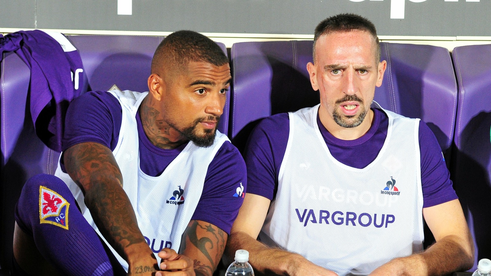 Franck Ribéry und Kevin Prince Boateng in Florenz: Warten auf die ...