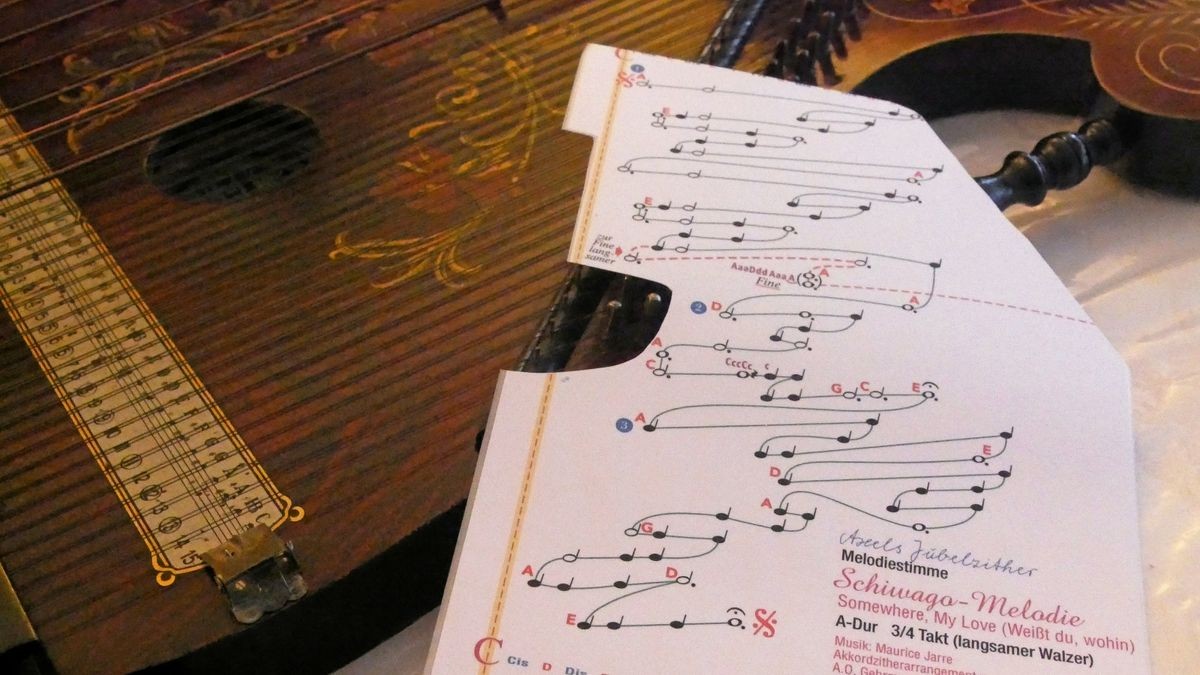 Bad Sachsaer Zitherduo: Axel Gehrmann und Elisabeth Bahr