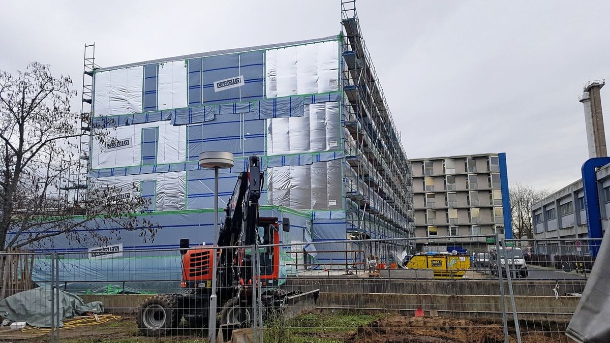 Pflegestationen der Charité ziehen in einen Modulbau