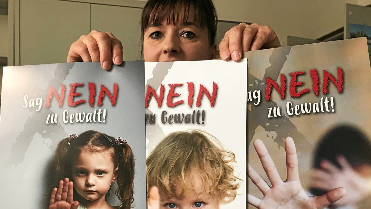 Plakat-Aktion zum Kinderschutz im Weimarer Land